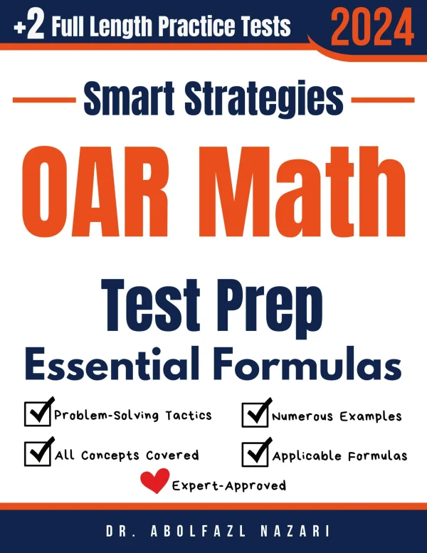 OAR Math Prep with Smart Strategies and Essential Formulas: Study Guide ...