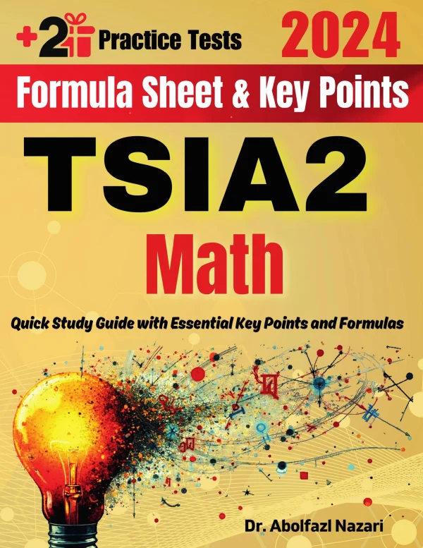 TSIA2 Math Formula Sheet and Key Points: Quick Study Guide and Test ...